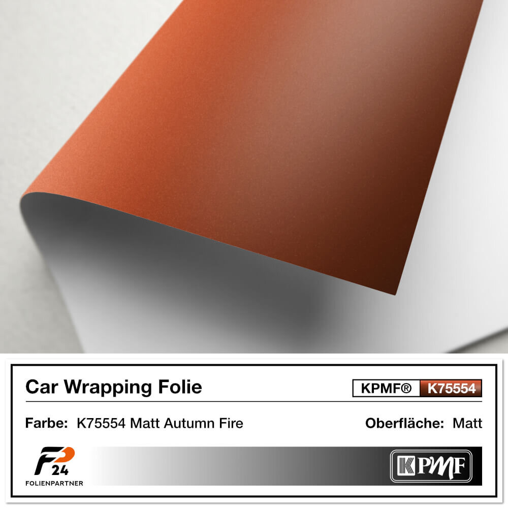 KPMF® K75554 Matt Autumn Fire Car Wrap Autofolie, 46,95