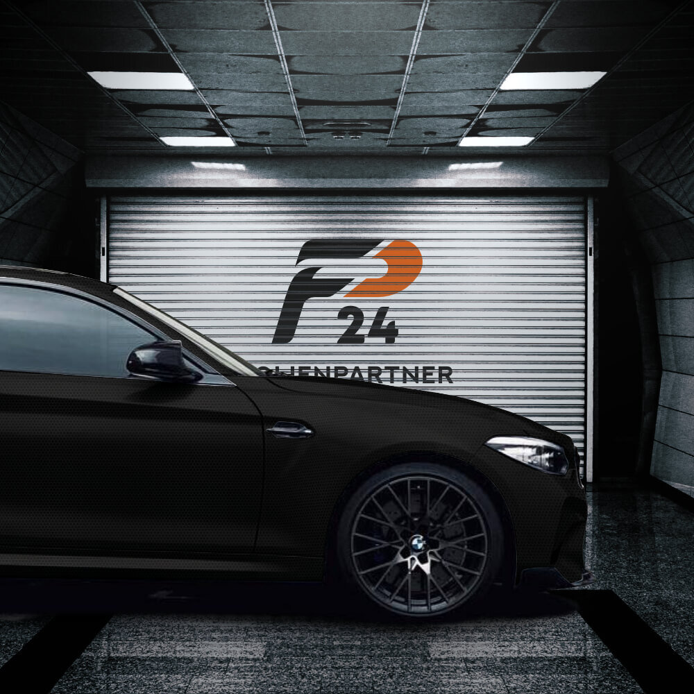 3M 2080 MX12 Matte Matrix Black Car Wrap Autofolie, 72,49